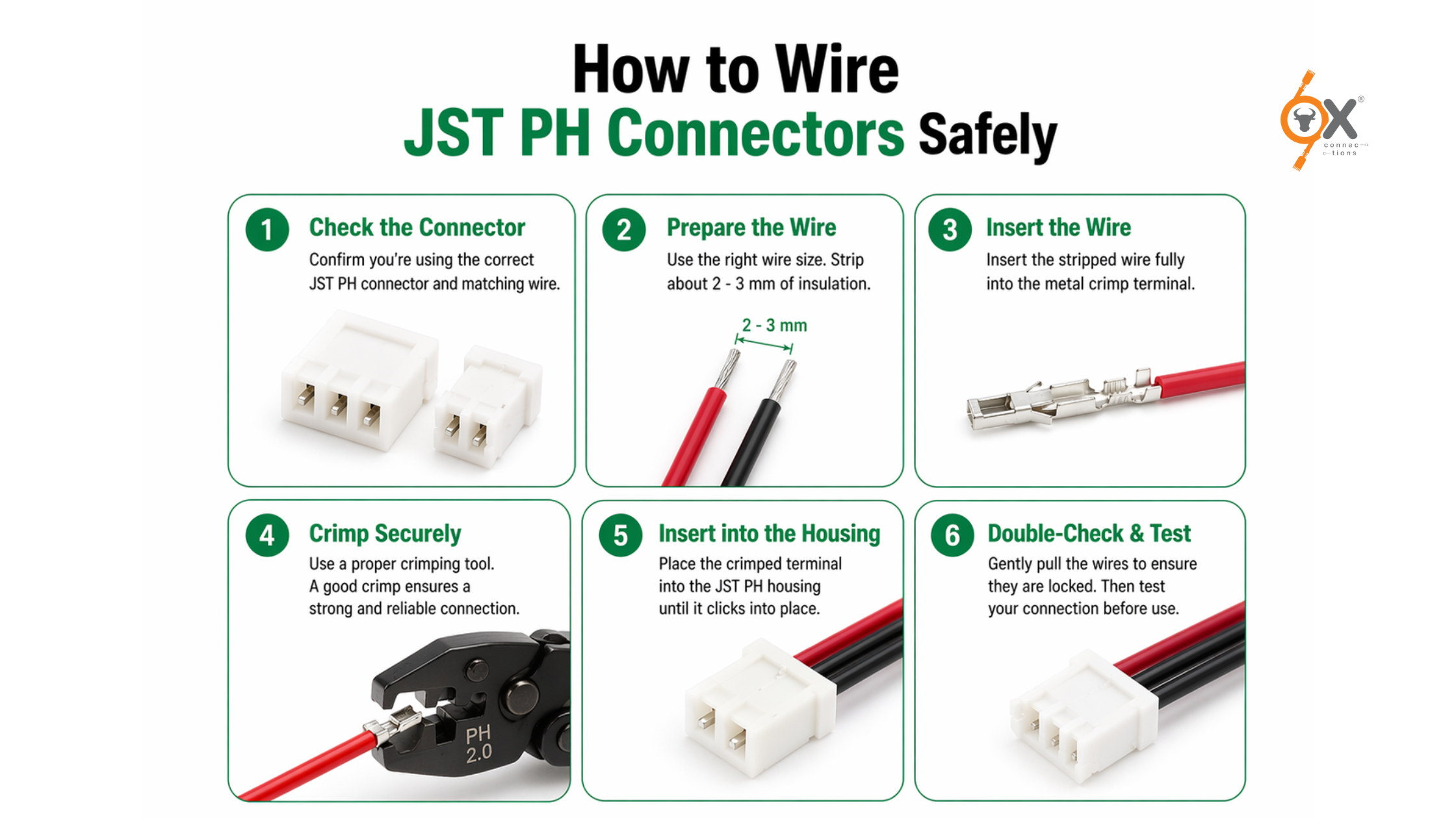 How to Wire JST PH Connectors Safely and Correctly (India Guide)